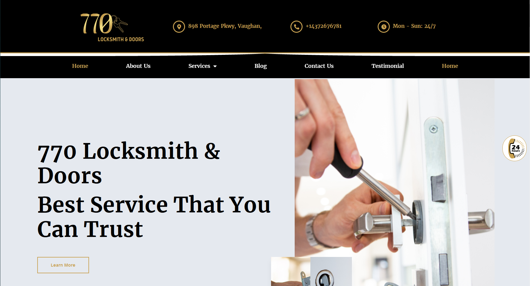 770 Locksmith & Doors - Redweb- Web Design Perth - Custom Websites ...